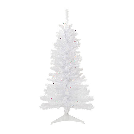 Click here for Northlight Woodbury White Slim Artificial Multi Li... prices