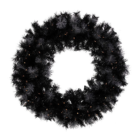 Click here for 36 Battery Operated Black Bristle Artificial Chris... prices