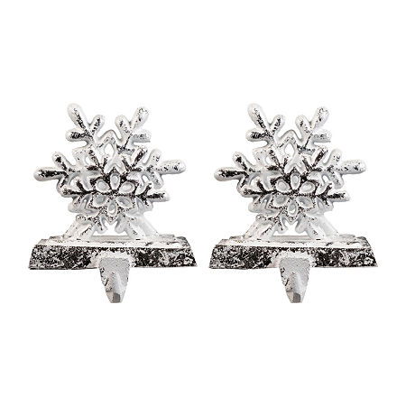 Click here for Northlight 12.5in Silver Snowflake 3-pc. Christmas... prices