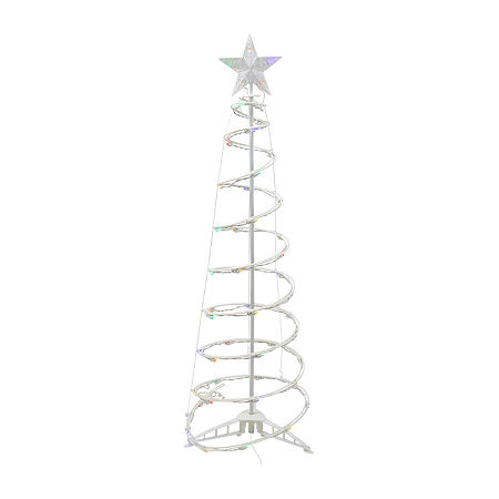 Click here for Northlight 4ft Led Lighted Spiral Cone Tree Multi... prices