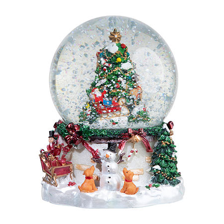 Click here for Northlight 6.75 In Musical Santa Christmas Snow Gl... prices