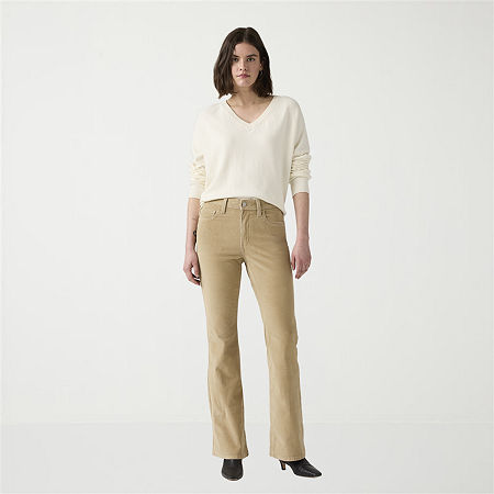 Click here for Levis Womens 726 High Rise Flare Jeans  31  Brown prices