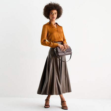 Click here for Worthington Womens Long Tall A-Line Skirt  X-large... prices