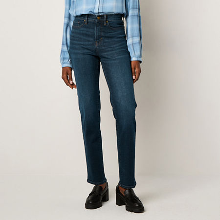 Click here for a.n.a - Tall Womens High Rise Curvy Straight Fit J... prices