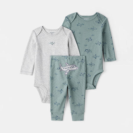 Click here for Carters Baby Boys 3-pc. Pant Set  9 Months  Green prices