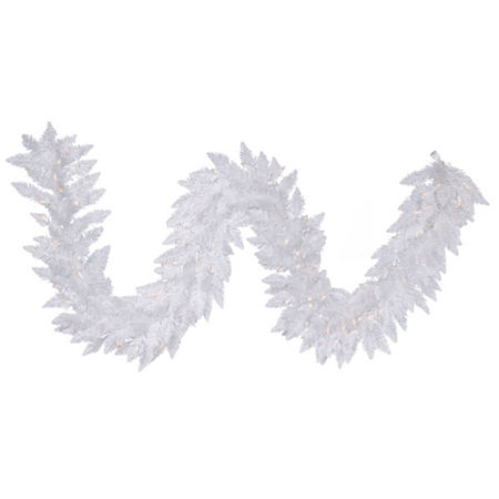 Click here for Vickerman 9 Sparkle White Spruce Christmas Garland... prices
