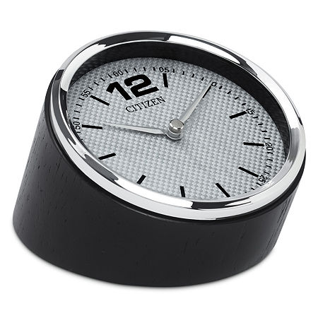 Click here for Citizen Silver Tone Easy Reader Table Clock Cc1013... prices
