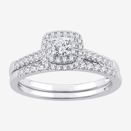 Click here for (H-I / Si1-Si2) Womens 1/2 CT. T.W. Lab Grown Whit... prices