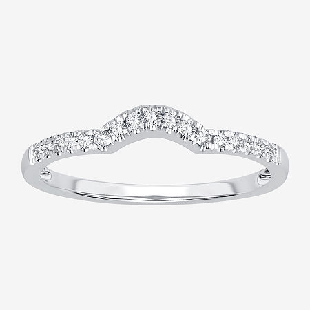 Click here for 2MM 1/8 CT.T.W. Natural Diamond 10K Gold Wedding B... prices