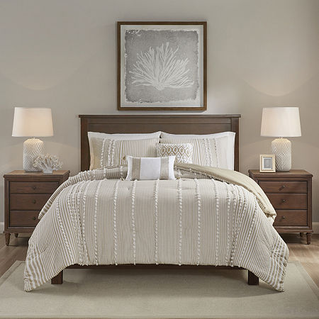 Harbor House Anslee 3-Pc. Comforter Set  Full/Queen - Taupe