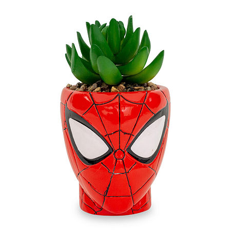 Click here for Marvel Spider-Man Head Mini Ceramic Planter  One S... prices