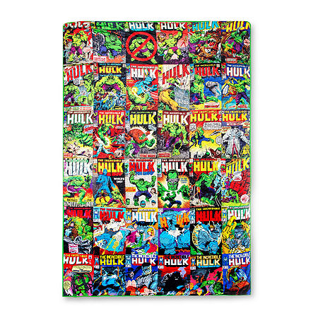 Click here for Marvel Hulk Oversized Comic Book Fleece Unisex Thr... prices