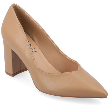 Click here for Journee Collection Simonne Womens Pointed Closed T... prices