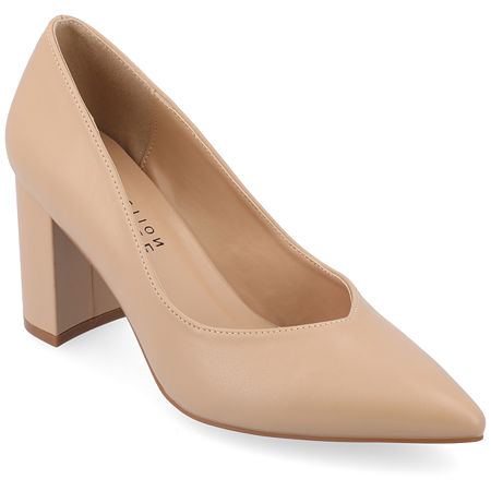 Click here for Journee Collection Simonne Womens Pointed Closed T... prices