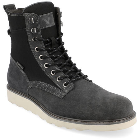 Click here for Territory Mens Elevate Flat Heel Lace-Up Boots  12... prices