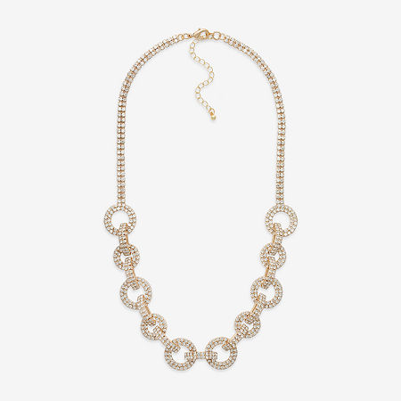 Click here for Bold Elements Gold Tone Womens 14 Inch Link Neckla... prices