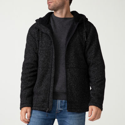 Free Country Mens Lined Midweight Jacket, Color: Black Heather - JCPenney