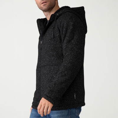 Free Country Mens Lined Midweight Jacket, Color: Black Heather - JCPenney