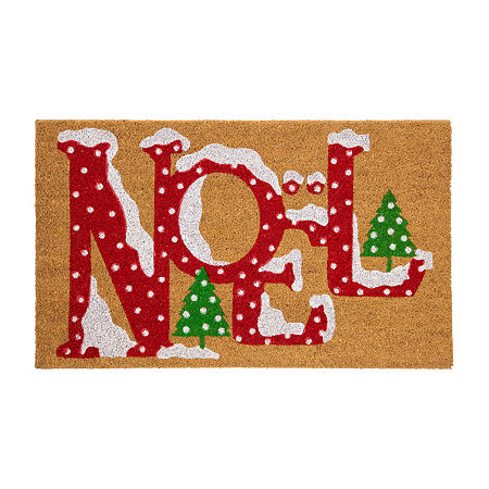 Click here for Northlight Noel Natural Coir Indoor Rectangular Do... prices