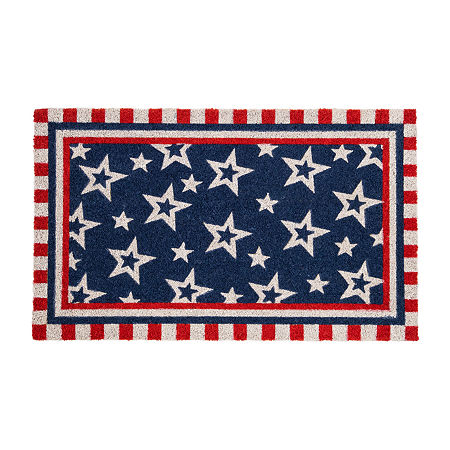 Click here for Northlight Stars And Striped Border Outdoor Rectan... prices