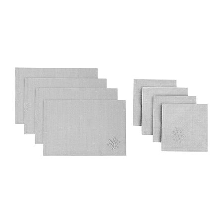 Click here for Avanti Shimmer Polyester 8 Piece Placemats/Napkins... prices
