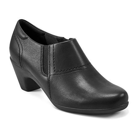 Click here for Easy Spirit Womens Caine Side Zipper Block Heel Sh... prices
