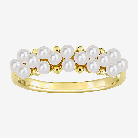 Click here for Womens 2MM White Cultured Freshwater Pearl 14K Gol... prices