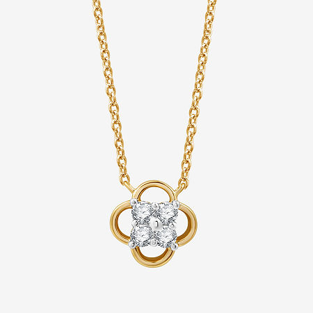 Click here for Womens 1/6 CT. T.W. Lab Grown White Diamond 10K Go... prices