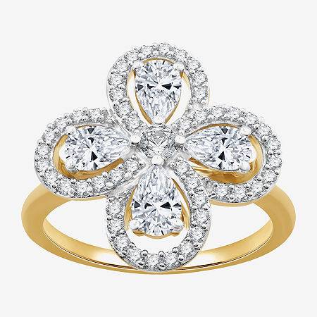 Click here for Womens 1 1/5 CT. T.W. Lab Grown White Diamond 10K... prices