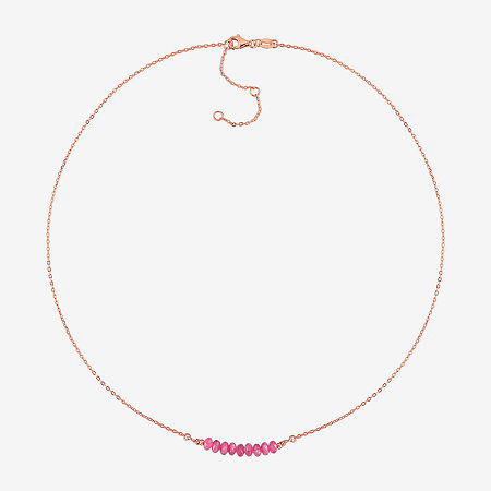Click here for Womens Pink Tourmaline 18K Rose Gold Over Silver 1... prices