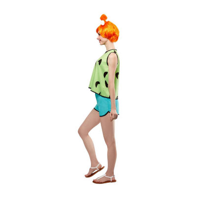 Womens Pebbles Womens With Wig The Flintstones 3-pc. Costume, Color: Lt ...