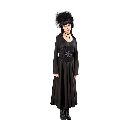 Click here for Womens Lydia Beetlejuice 3-pc. Costume  Large  Bla... prices