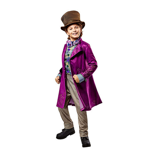 Little & Big Boys Deluxe Movie Willy Wonka 5-pc. Costume Set Little & Big Boys Deluxe Movie Willy Wonka 5-pc. Costume Set