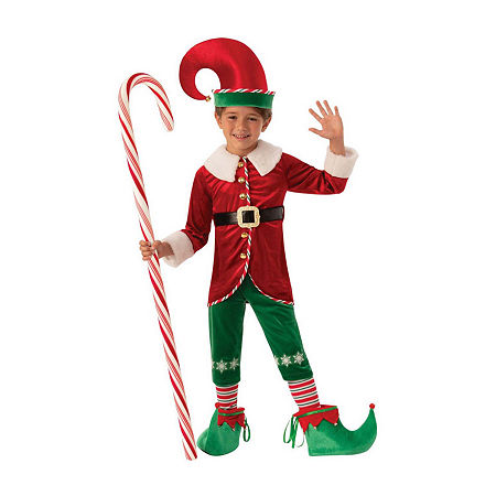 Click here for Little & Big Kid Boys Elf Kids 6-pc. Costume  Smal... prices