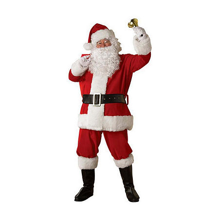 Click here for Mens Regal Plush Santa Adult 8-pc. Costume  X-larg... prices