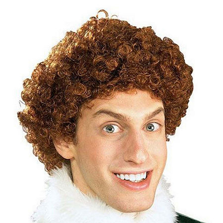Click here for Mens ELF Buddy Adult Wig Costume Accessory  One Si... prices