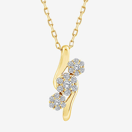 Click here for Diamond Blossom F  Si2 Womens 1/3 CT. T.W. Lab Gro... prices