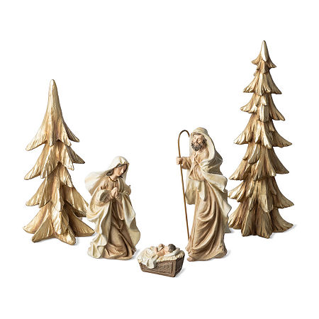 Click here for Glitzhome S5 Figurine Nativity Set  One Size  Mult... prices