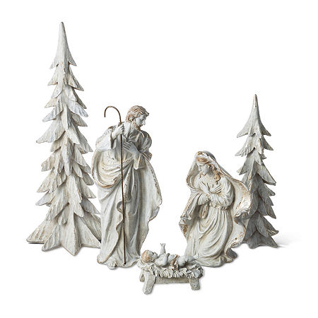 Click here for Glitzhome S5 Figurine Nativity Set  One Size  Mult... prices