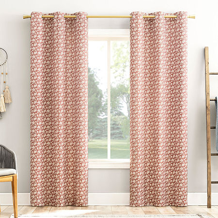 Click here for No. 918 Trinity Tonal Floral Semi-Sheer Grommet Cu... prices