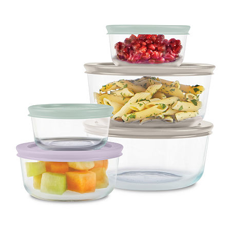 Click here for Pyrex Simply Store 10-pc. Glass Storage Set  One S... prices