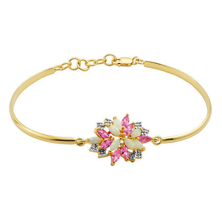 Click here for Lab-Created Opal & Pink and White Lab-Created Sapp... prices