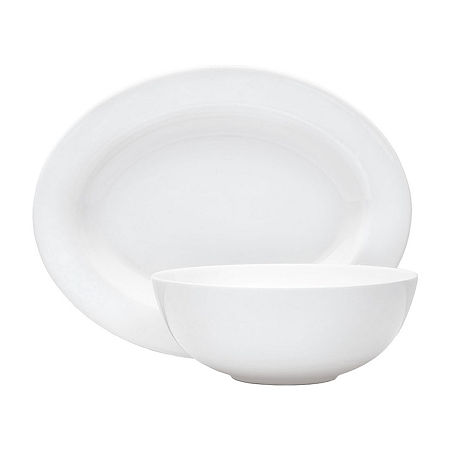 Click here for Mikasa Delray 2-pc. Bone China Serving Set  One Si... prices