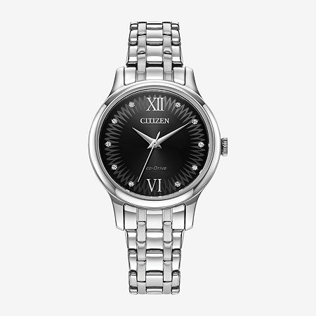Click here for Citizen Womens Silver Tone Stainless Steel Bracele... prices