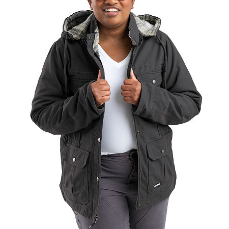 Click here for Berne Softstone Quilted Barn Womens Hooded Midweig... prices