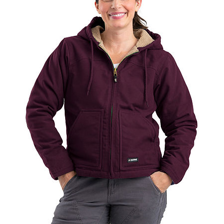 Click here for Berne Softstone Hooded Womens Hooded Midweight Plu... prices
