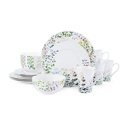 Click here for Mikasa Garden 16-pc. Bone China Dinnerware Set  On... prices