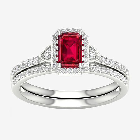 Click here for Modern Bride Gemstone Womens 1/4 CT. T.W. Lead Gla... prices