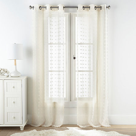 Click here for Stratford Park Athena Grommet Top Sheer Set of 2 C... prices