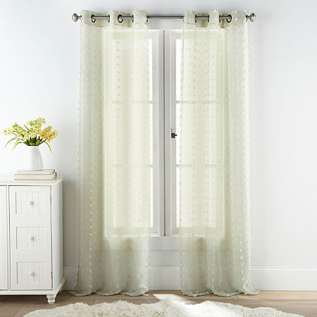 Click here for Stratford Park Athena Grommet Top Sheer Set of 2 C... prices